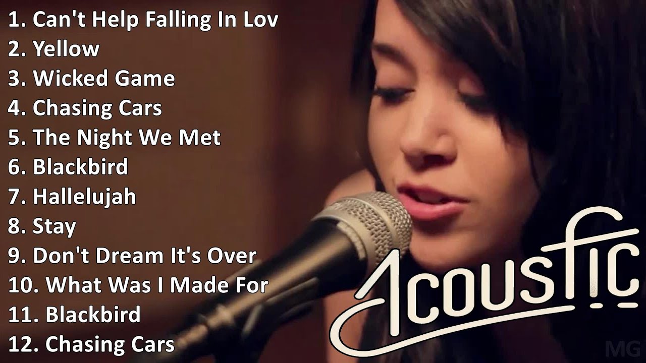 Top Cover ~ Can't Help Falling In Love, Yellow, Wicked Game, Chasing ...