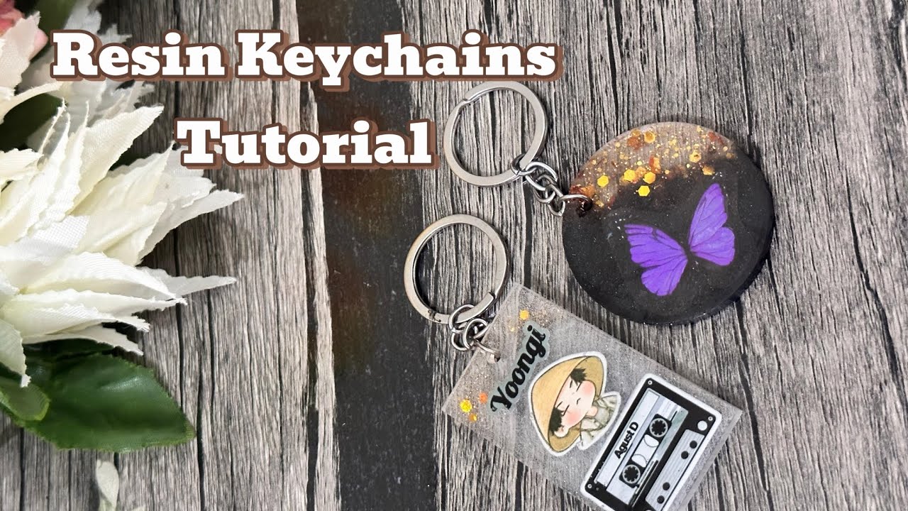 Resin Keychains Tutorial😔 || Unique Ideas for Business🤯 || Handmade ️ ...