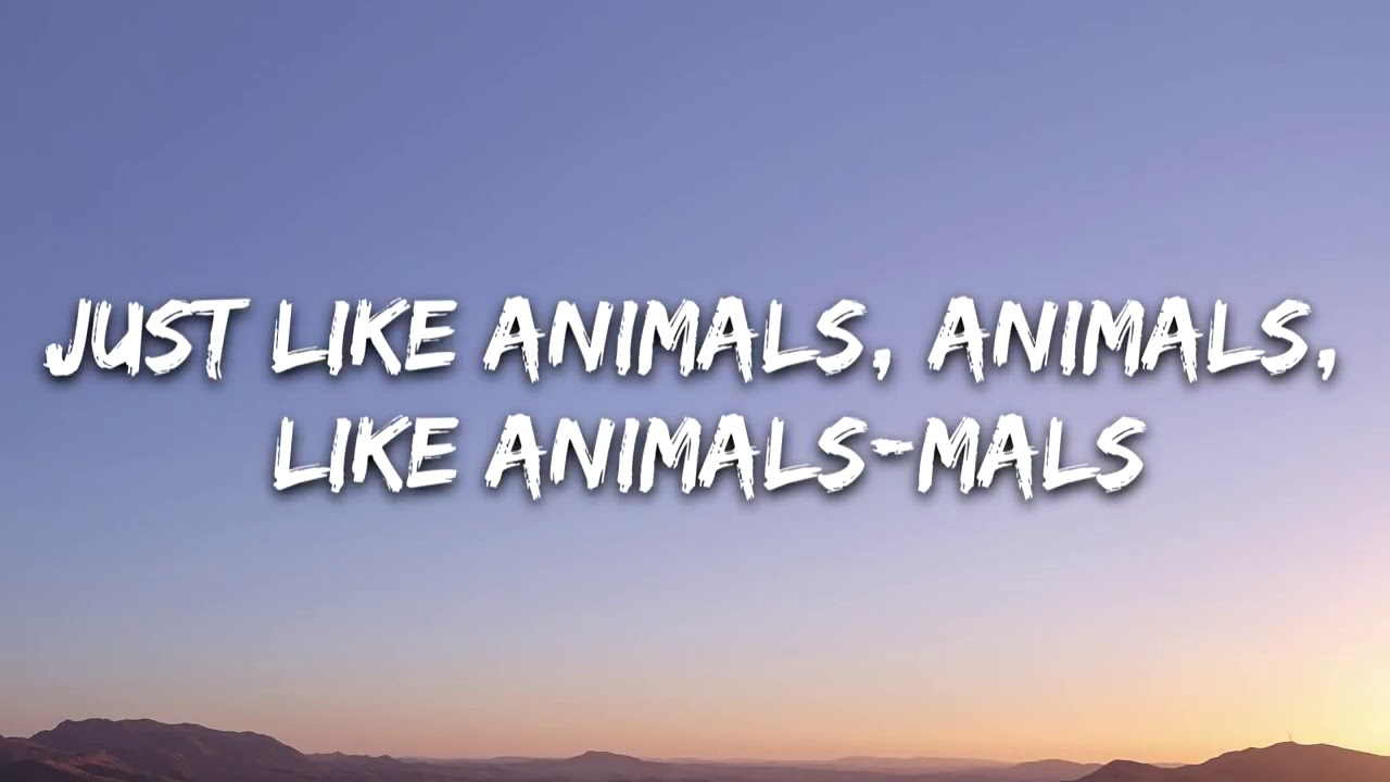 😈Maroon just like animals 👿 ( official lyrics song ) - YouTube