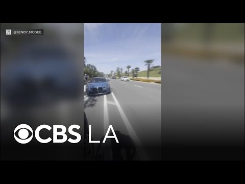 Newport Beach police arrests BMW driver in road rage incident with bicyclists