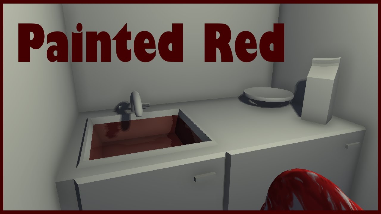 Painted Red - Indie Horror Game - No Commentary - YouTube