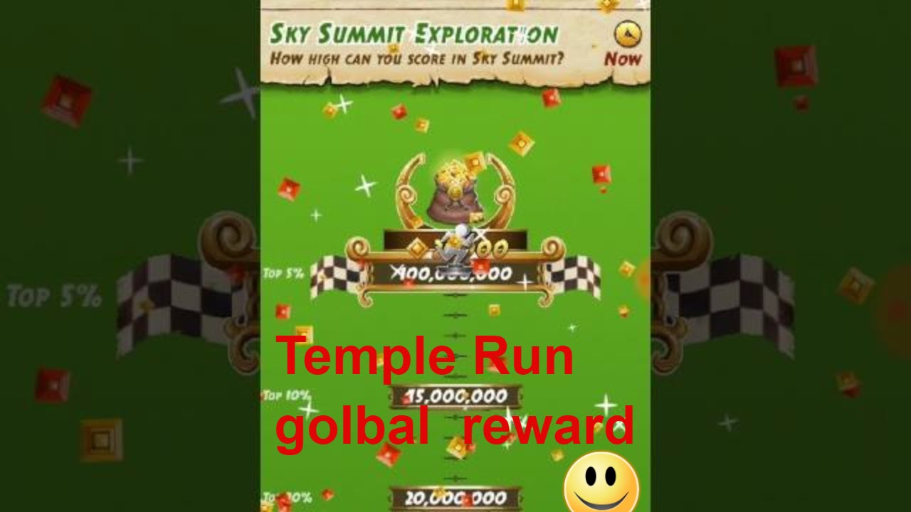 Temple run 2 global challenge reward - YouTube