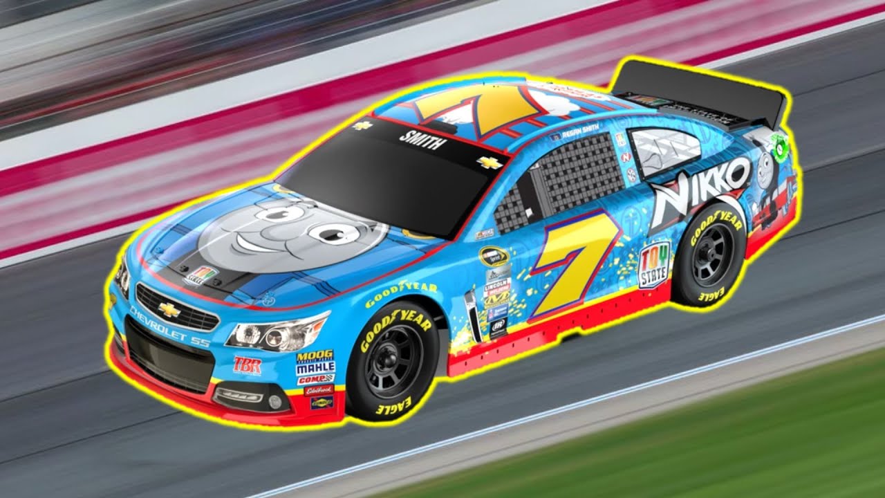 When Thomas the Tank Engine Raced in NASCAR - YouTube
