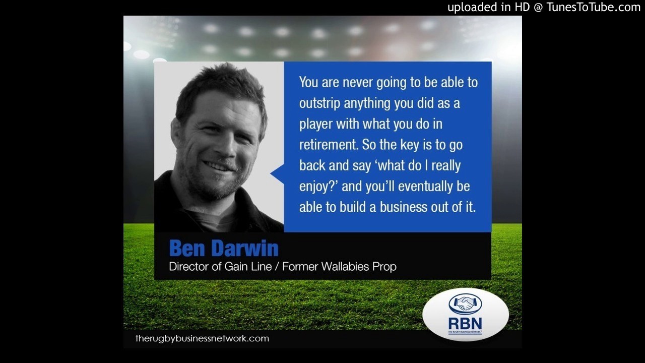TRBN podcast with Ben Darwin - A Rugby career lost, everything else ...