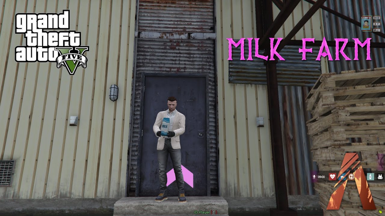FiveM Script Milk Farm job with process - YouTube