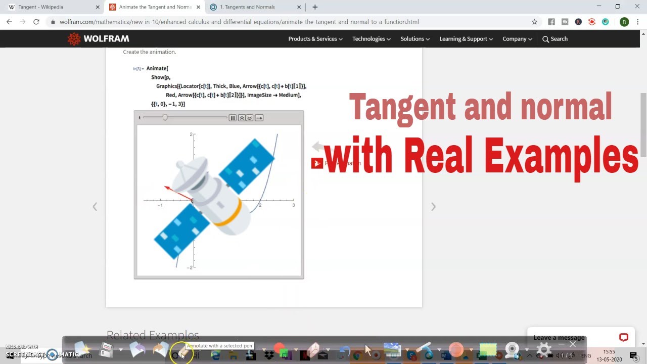 All About Tangent and Normal || Application of derivative || Real ...