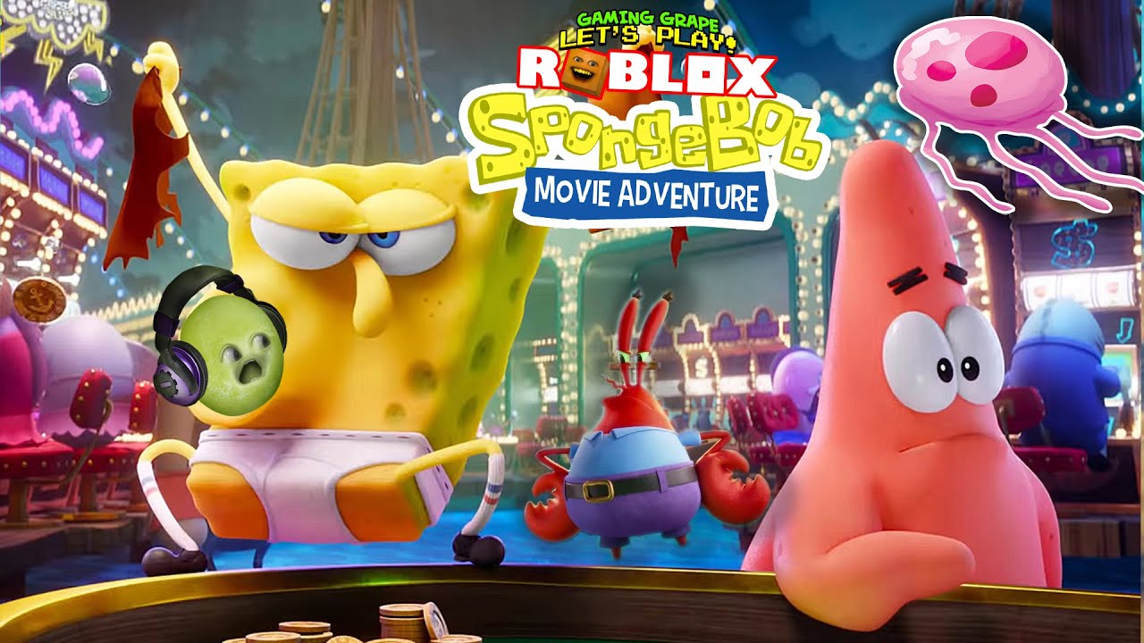 JELLYFISH ON THE FLOOR!! | Spongebob Movie Adventure (Roblox) PART 1 ...