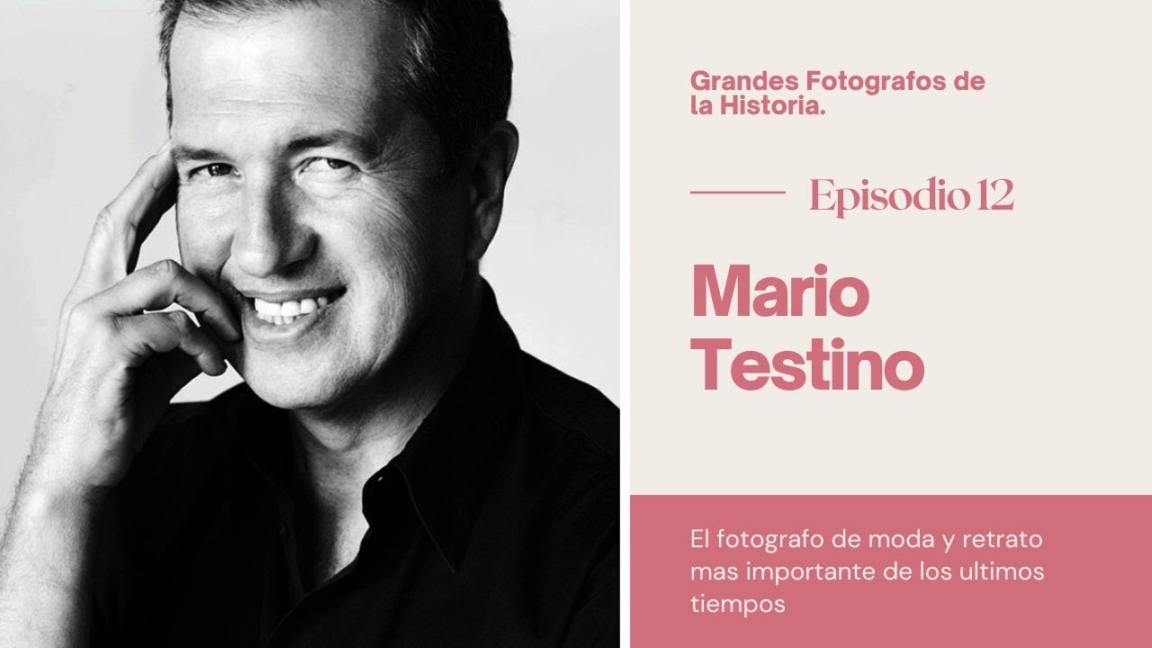 Mario Testino: El rey de la fotografía de moda - YouTube