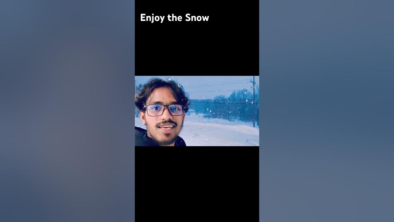 Enjoy the snow! # # @ Sakib Chokdar🇺🇸🇺🇸🥰🥰 Please like, comment, - YouTube