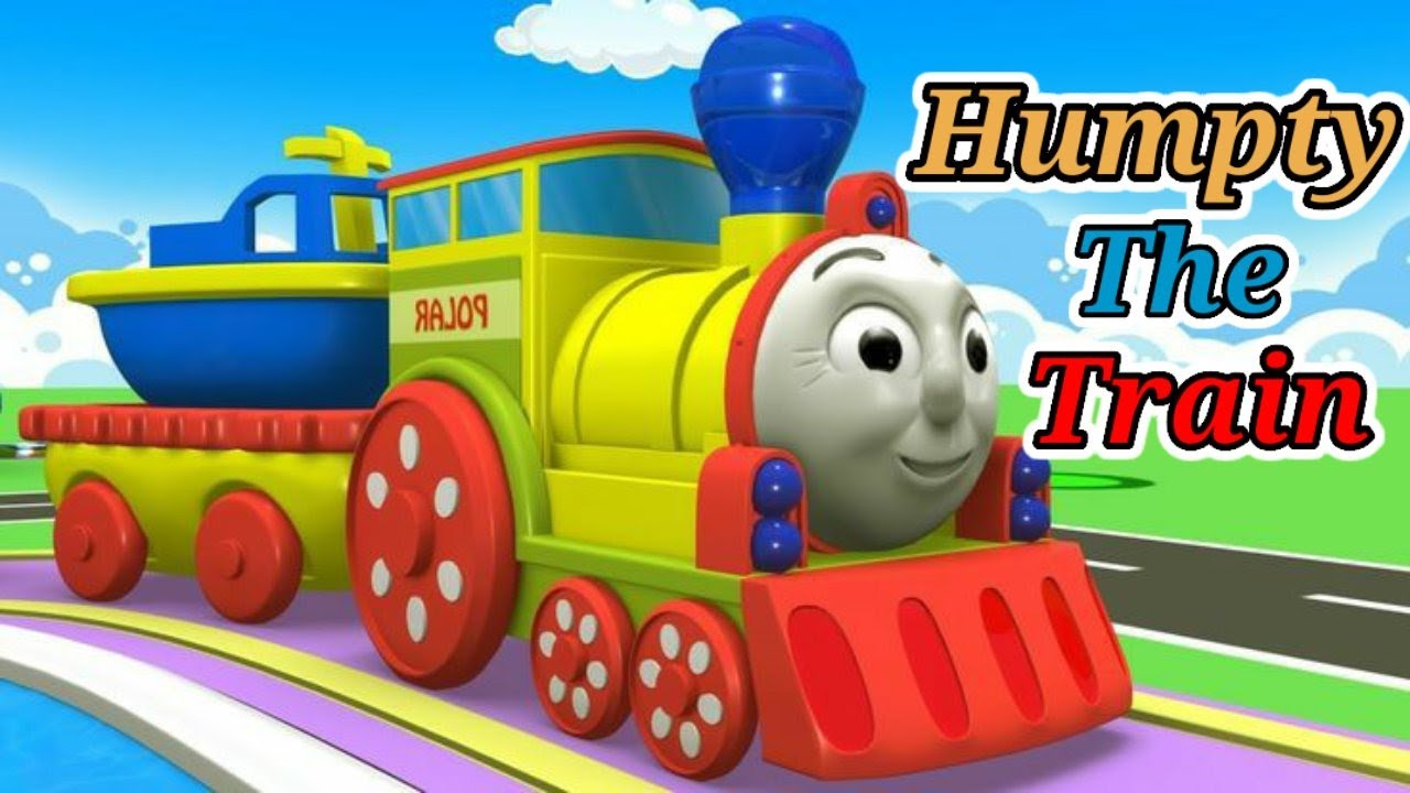 Fun with Humpty the Train | हम्प्टी ट्रैन और उसके फल दोस्तों | Kids ...