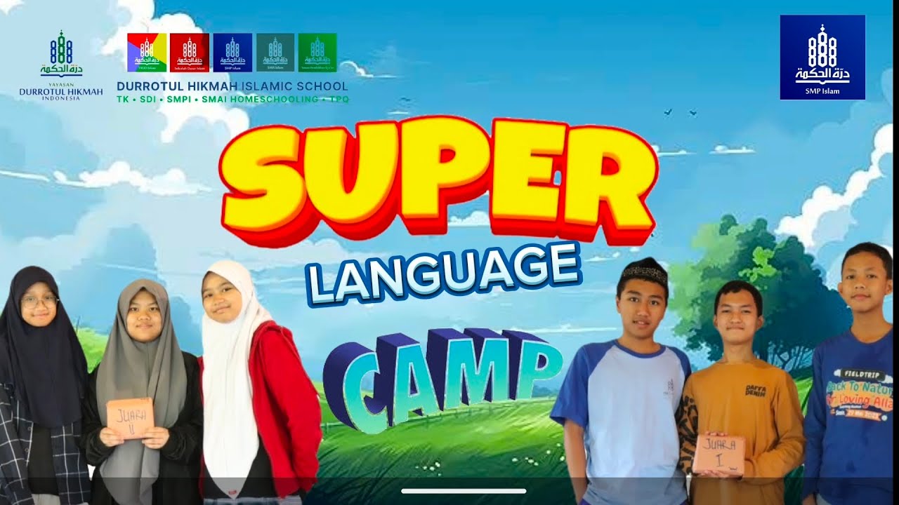 Super Language Camp SMPI Durrotul Hikmah - YouTube