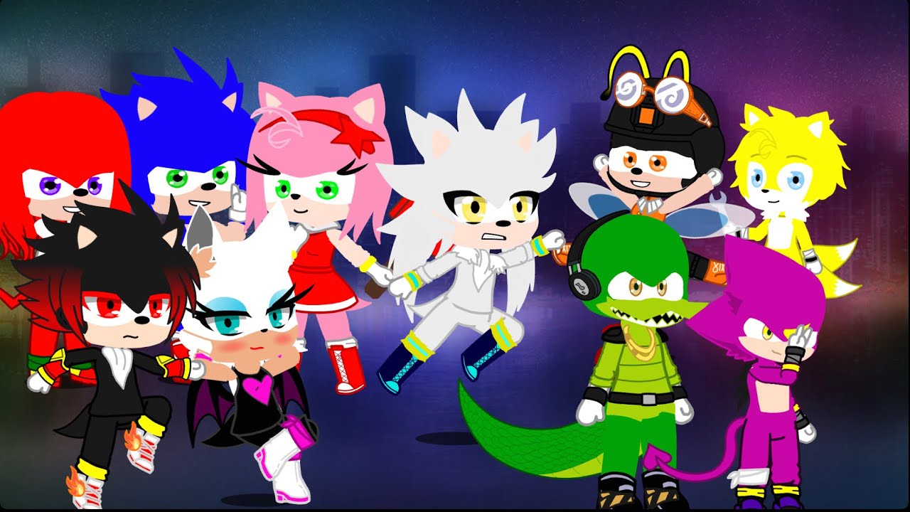 NEW UPDATED STYLES OF MY SONIC CHARACTERS! - YouTube