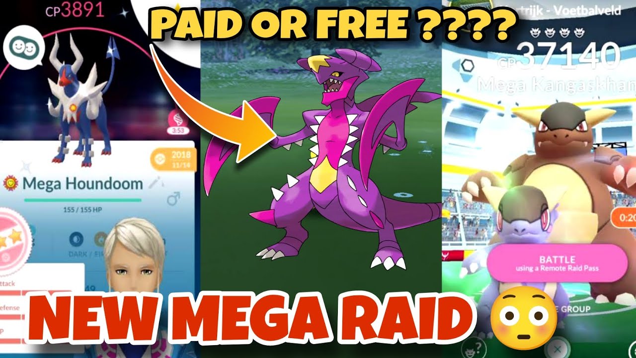 Finally Mega Garchomp But !!! Upcoming Mega Raid Bosses In Pokémon Go ...