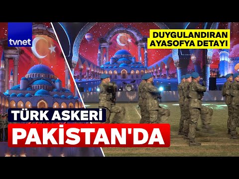 Türk askeri Pakistan'da: Duygulandıran Ayasofya detayı