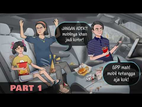 TETANGGA PINJAM MOBIL 1 - Gak mau modal bensin, hobby ngotorin | Kartun Drama Animasi