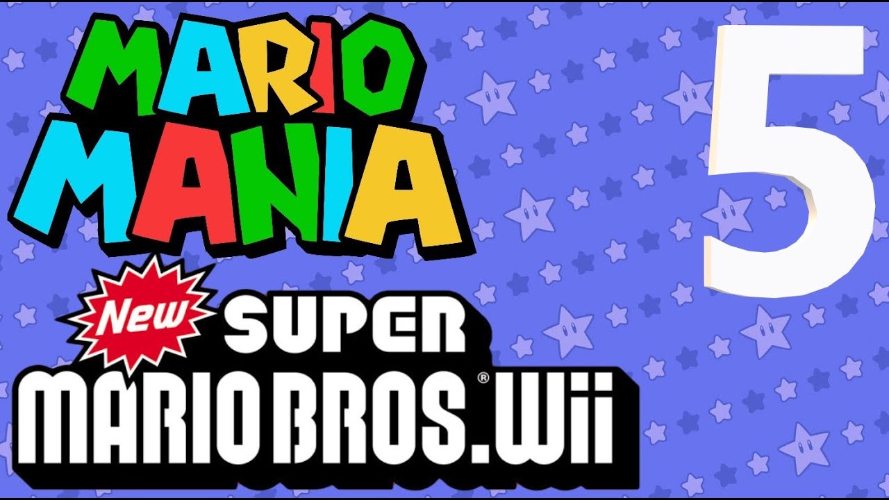 Mario Mania - Game 34 - New Super Mario Bros Wii 100% (Part 5 of 6 ...
