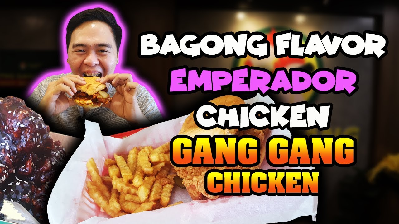 Emperador Flavored Chicken | Korean Fried Chicken sa Davao | Gang Gang ...