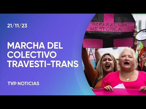 Una marcha del colectivo travesti-trans pidió justicia por Zoe López García