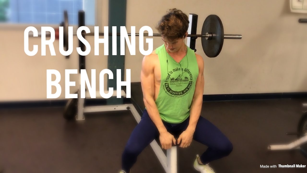 Breaking a Bench Plateau!! - YouTube