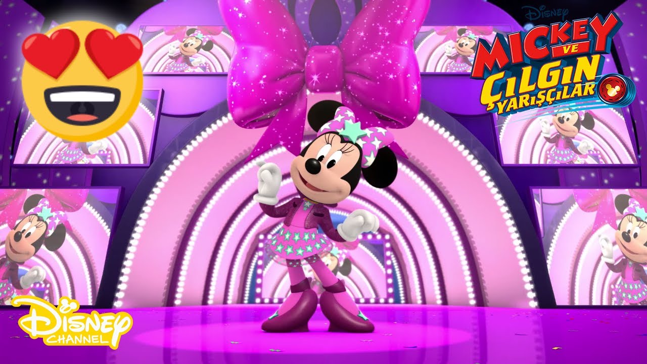 🎵😍MINNIE'NİN HARİKA ŞARKISI🎶😋| Mickey ve Çılgın Yarışçılar | Disney ...