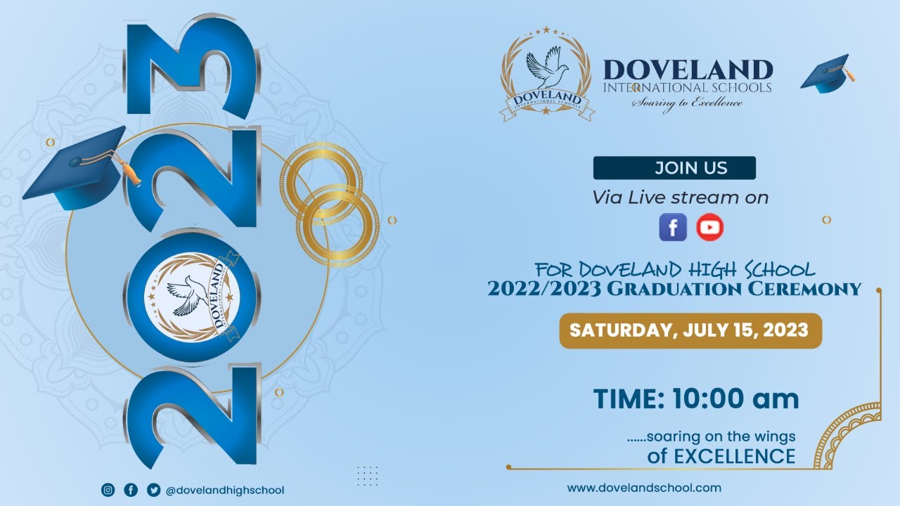 Doveland High School Graduation - YouTube