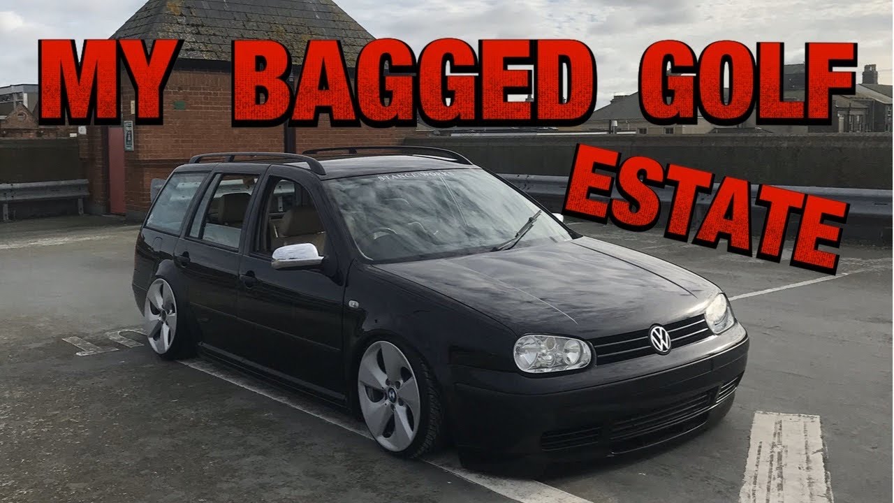 MY BAGGED *MK4 GOLF* ESTATE REVIEW - YouTube