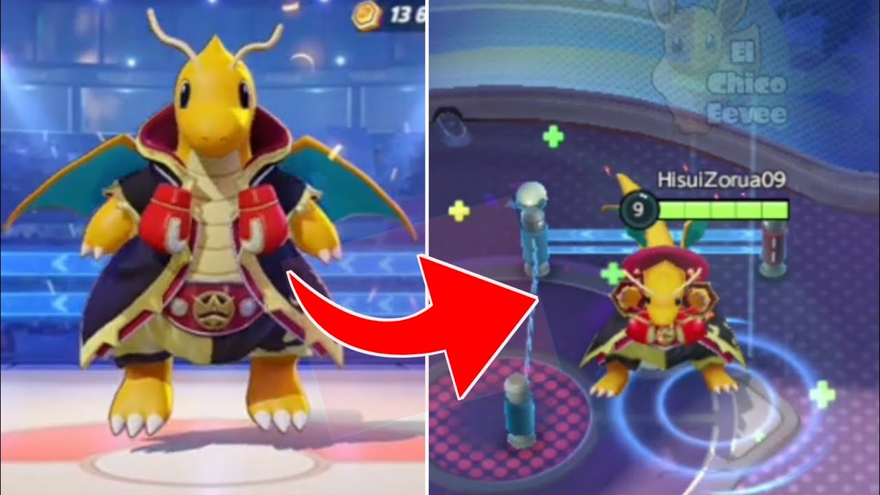 Dragonite Boxer Style Holowear Preview- Pokémon UNITE - YouTube