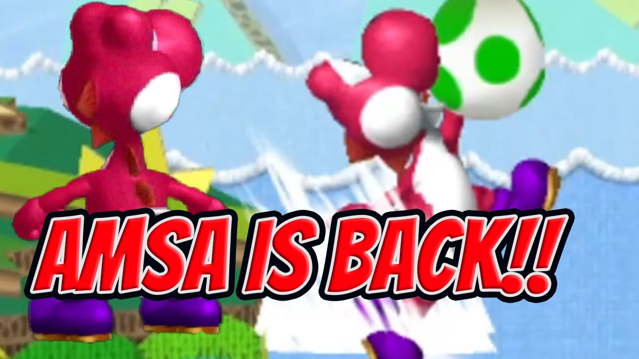 【Melee】"aMSa IS BACK!!" - aMSa Yoshi Highlights in Aprils 2021【スマブラDX ...