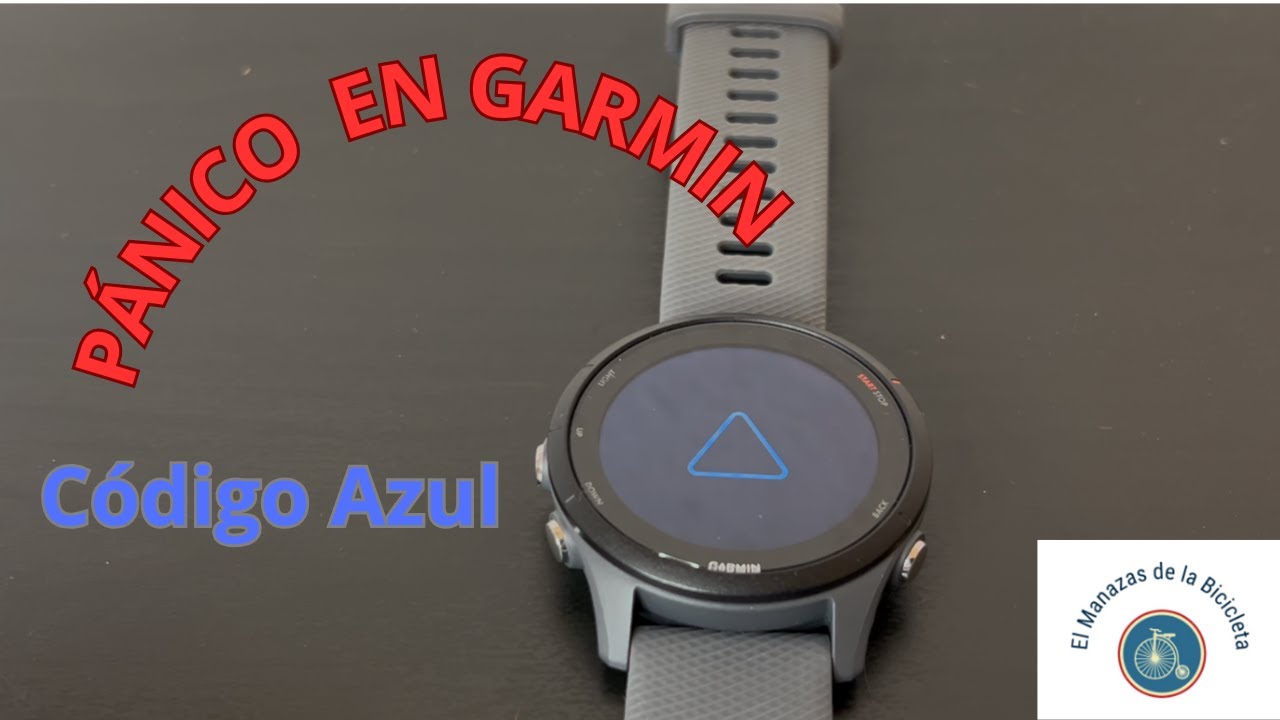 Garmin Bloqueado. Fallo Garmin. Triángulo Azul. Garmin Bicicleta. Hard ...