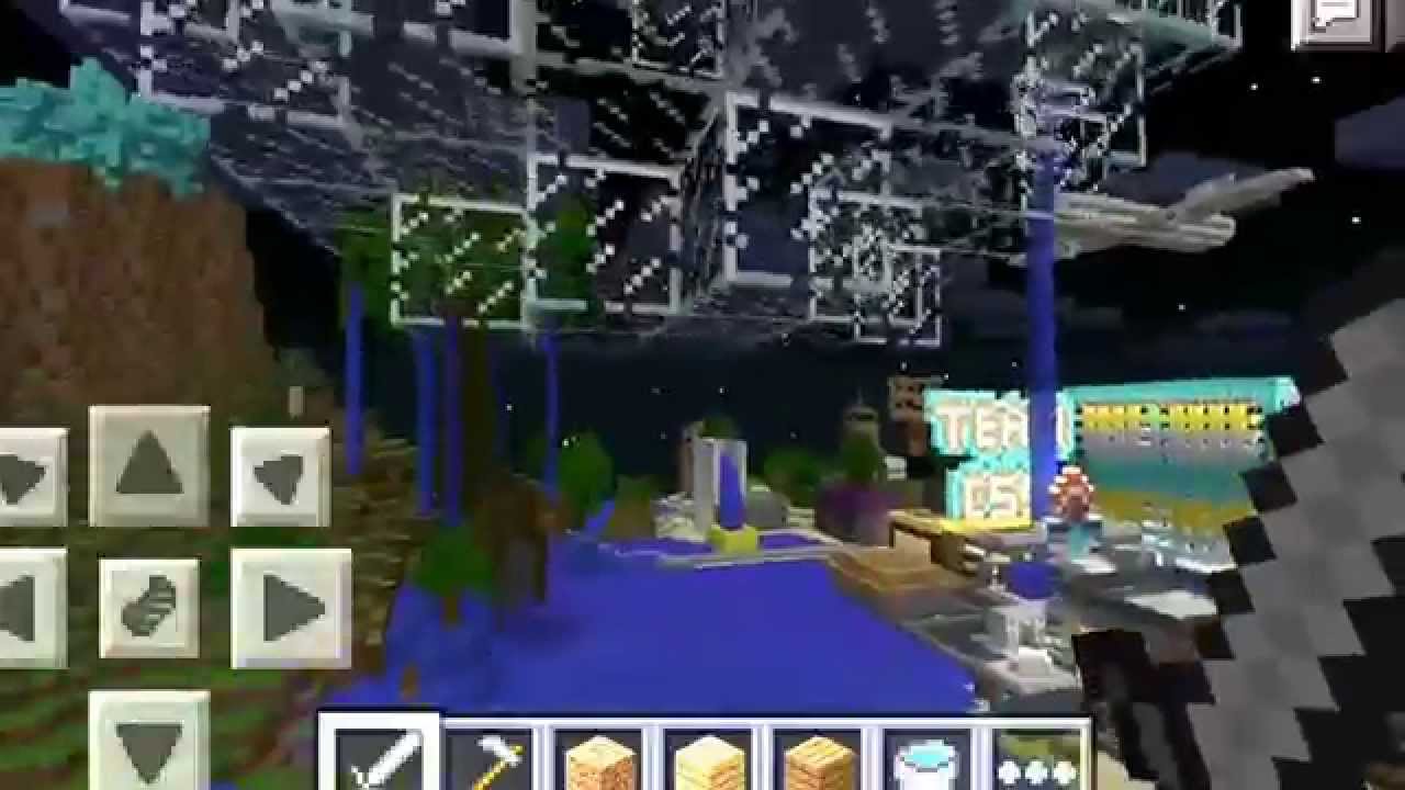 Minecraft Pe How To Use World Edit Youtube