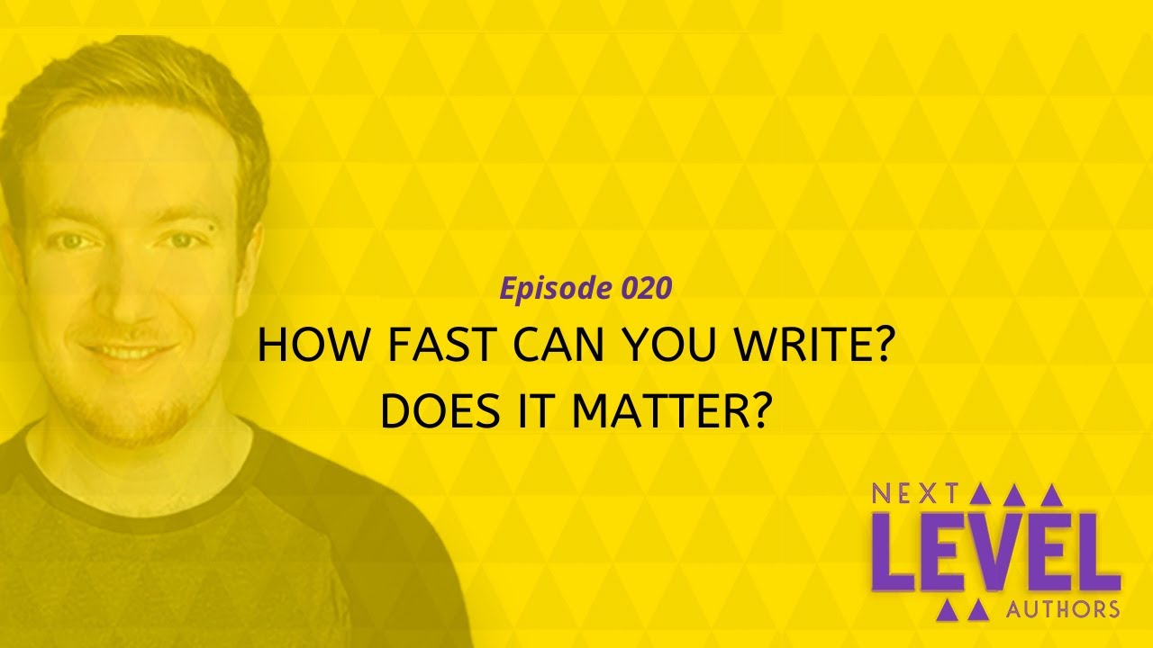 020 How Fast Can You Write? - YouTube