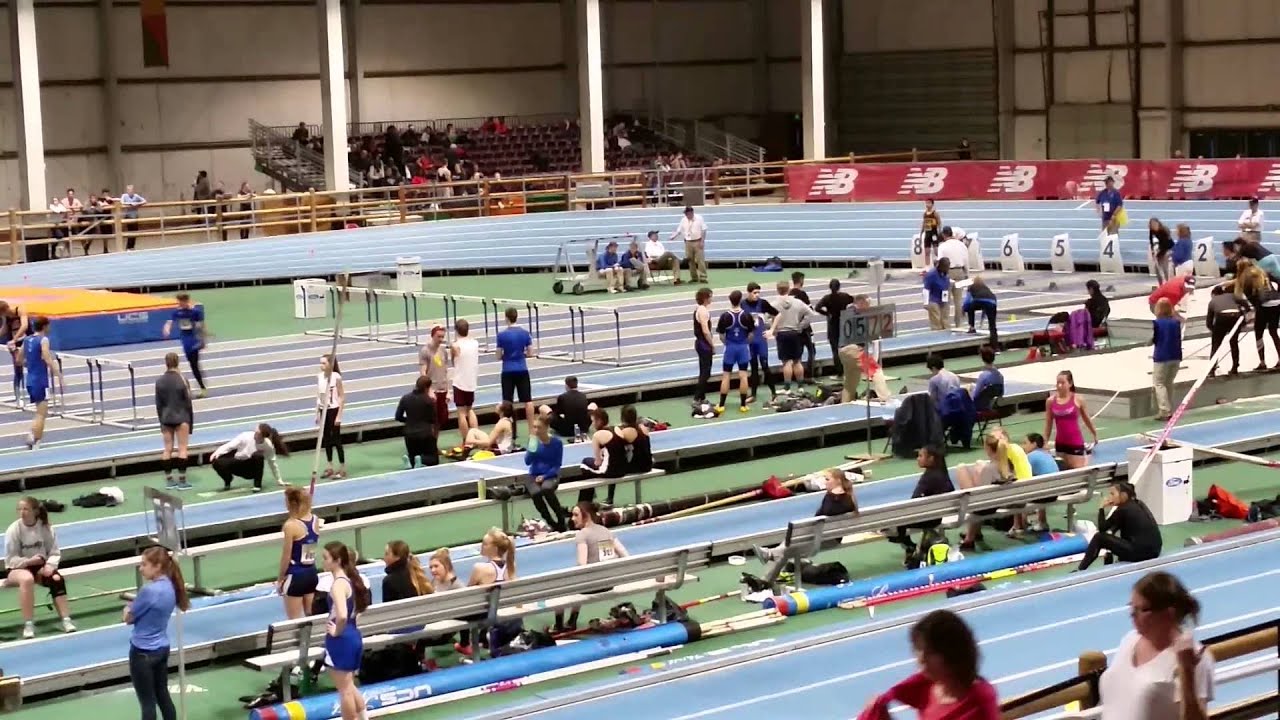 Boise indoor 2.5.16 prelims 60m hurdles - YouTube
