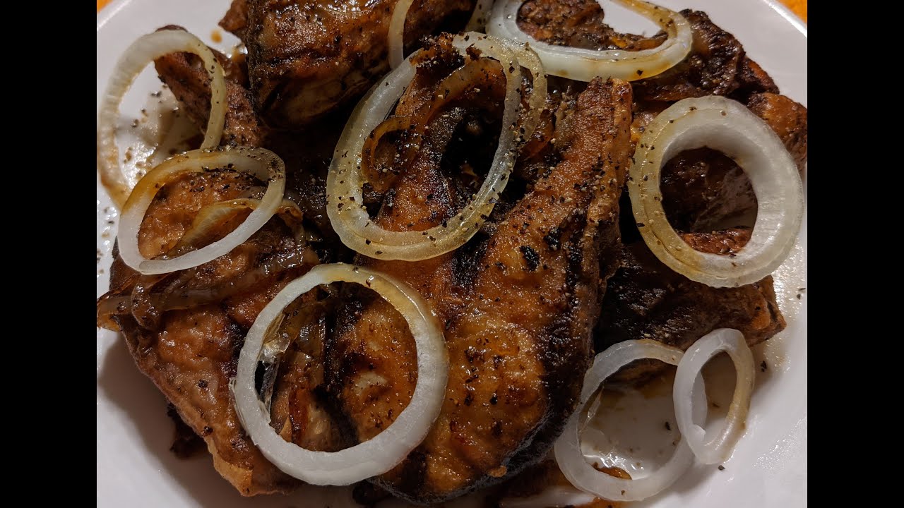 Bistek na Bangus (Milkfish)#12 | Fish Steak Recipe | Simple & Easy ...