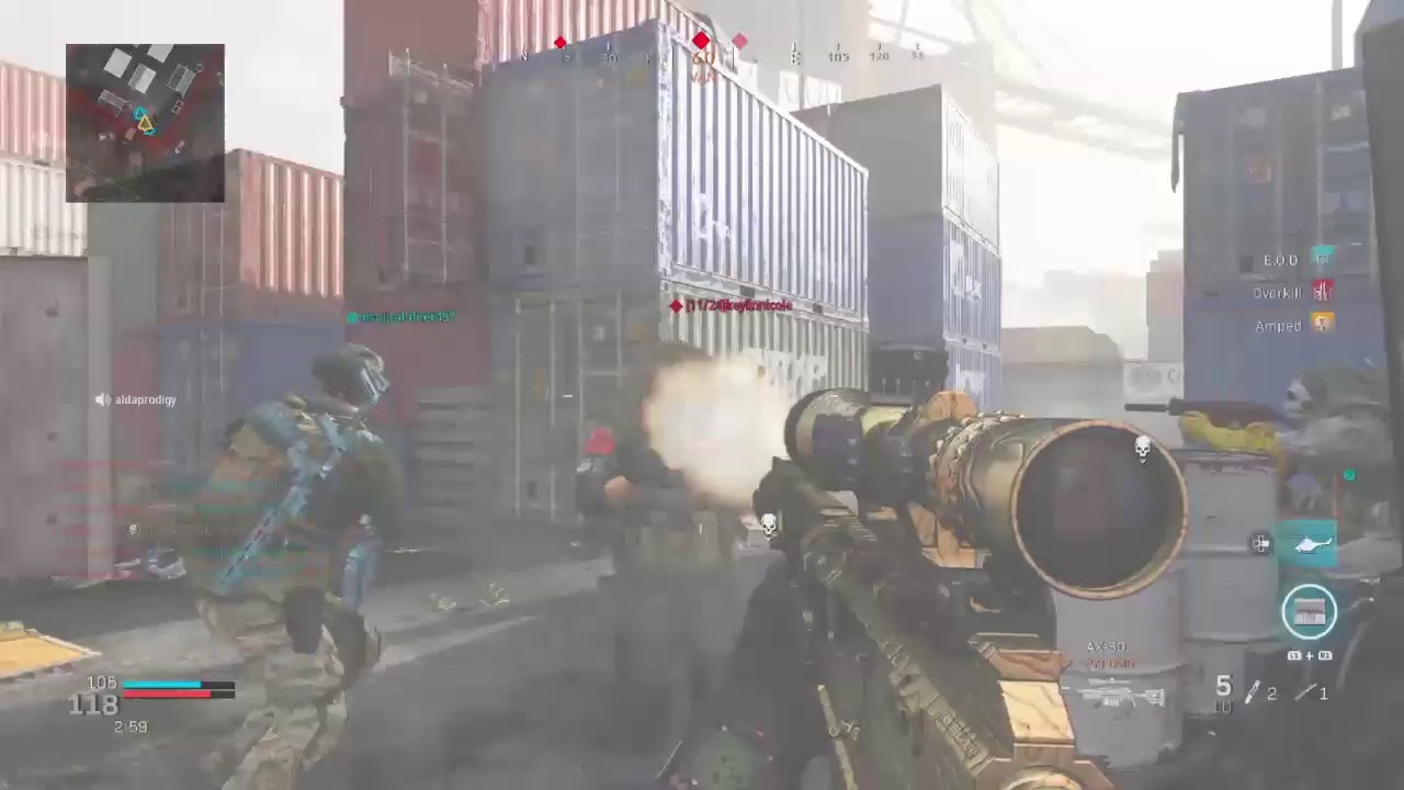 DAMASCUS CAMO GRIND PT2 (MW COD GAMEPLAY) PS4 - YouTube