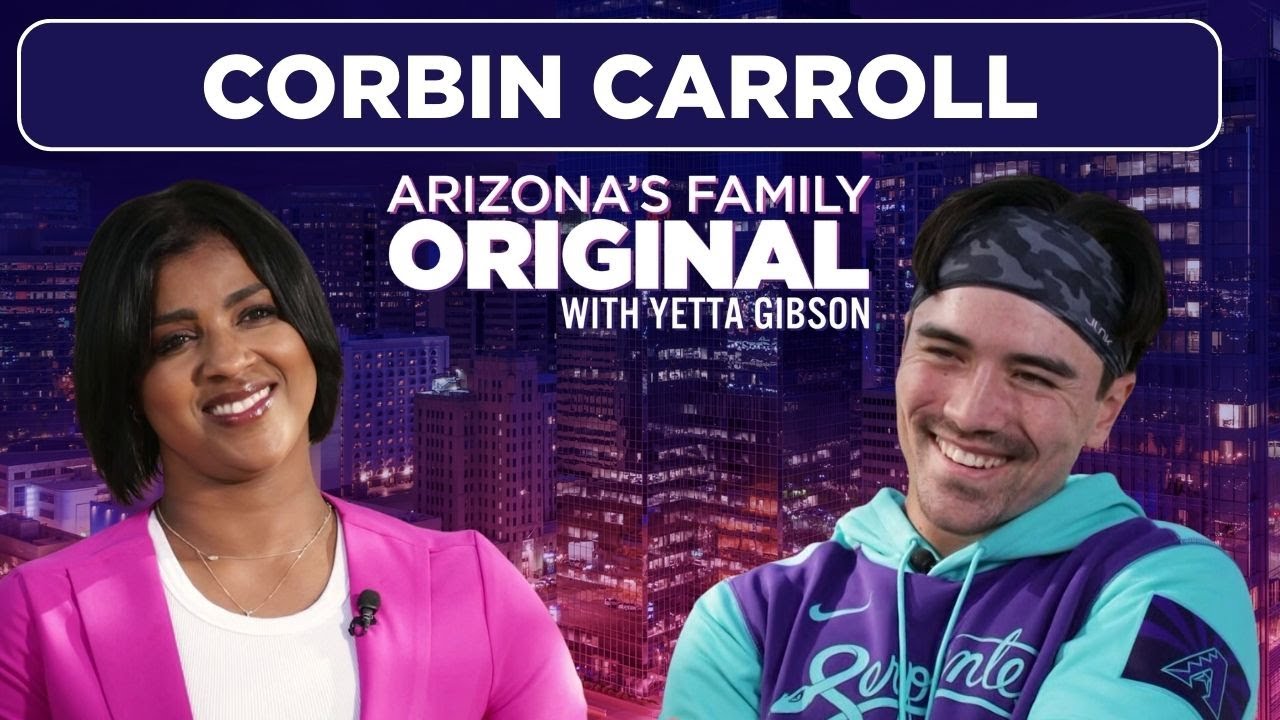 Ariz. D-Backs outfielder Corbin Carroll | AZFamily Original with Yetta ...