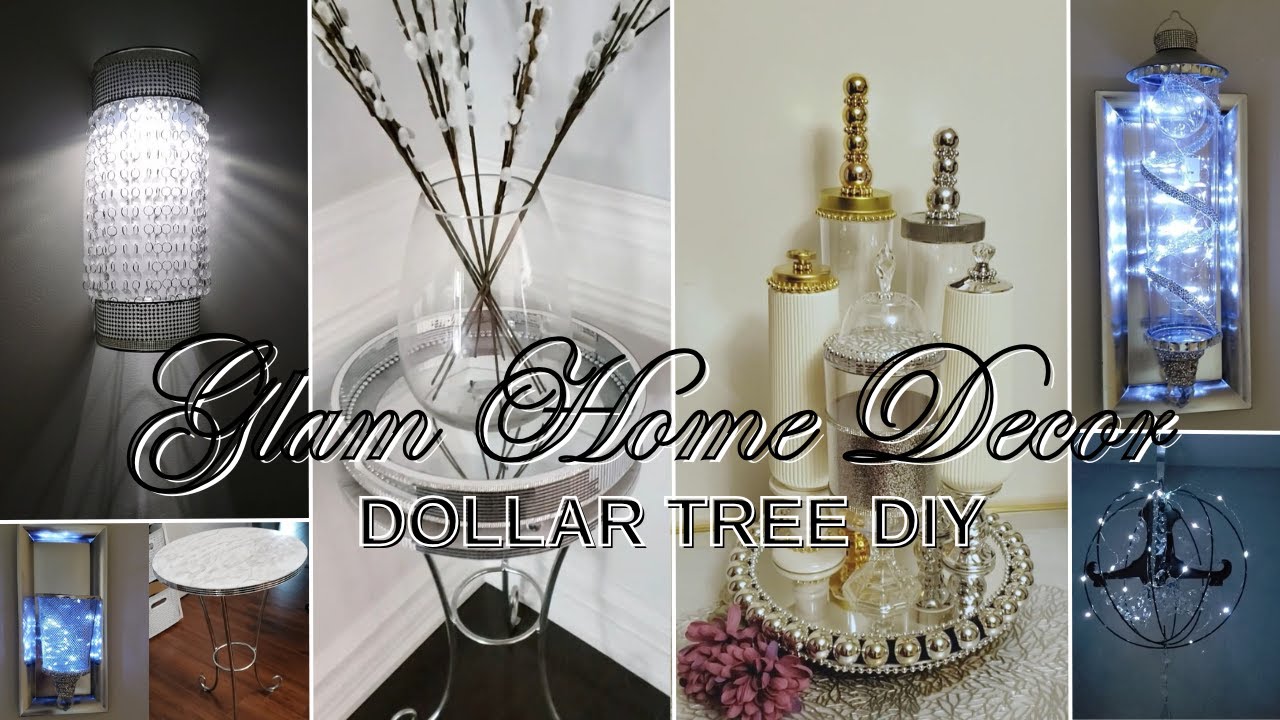 Transform Basic Dollar Store Supplies Into STUNNING Home Decor | Dollar ...