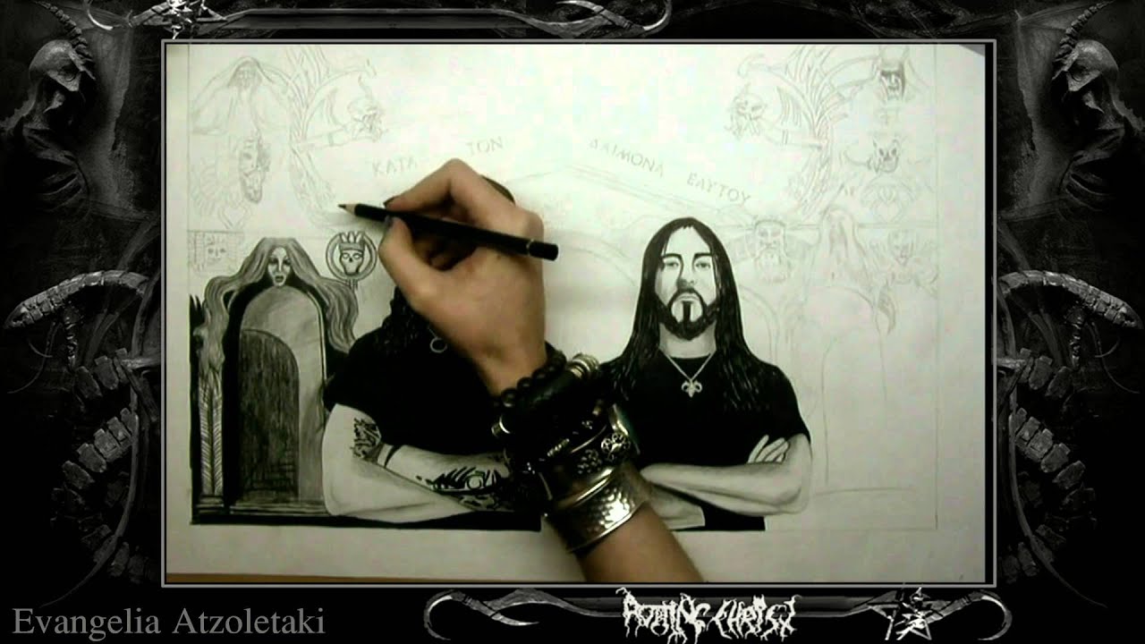 Rotting Christ Kata Ton Daimona Eaytoy Drawing - YouTube