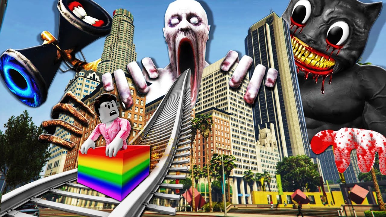 SLENDERMAN VÀ 500 ANH EM ĐÃ TIÊU DIỆT ĐƯỢC TẤT CÁ SCP KHỔNG LỒ(SCP-096 ...