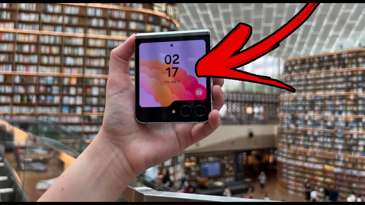 THE SAMSUNG GALAXY Z FLIP 5 IS STARTING TO GIVE ME SOME MICROSOFT ...