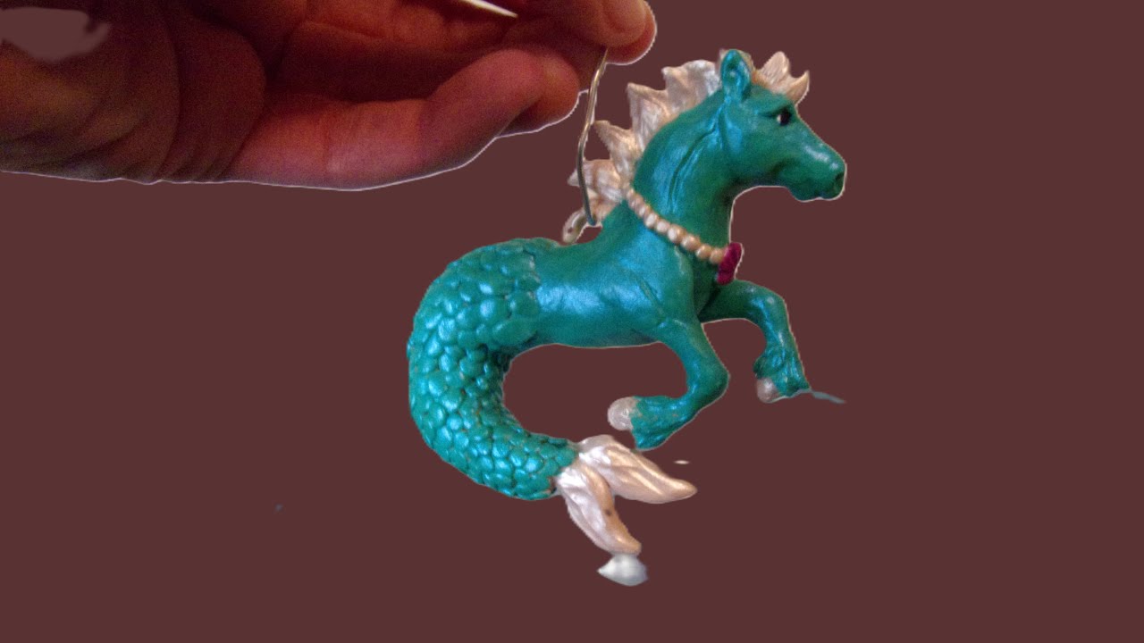 Sculpting a Hippocamp Ornament - YouTube