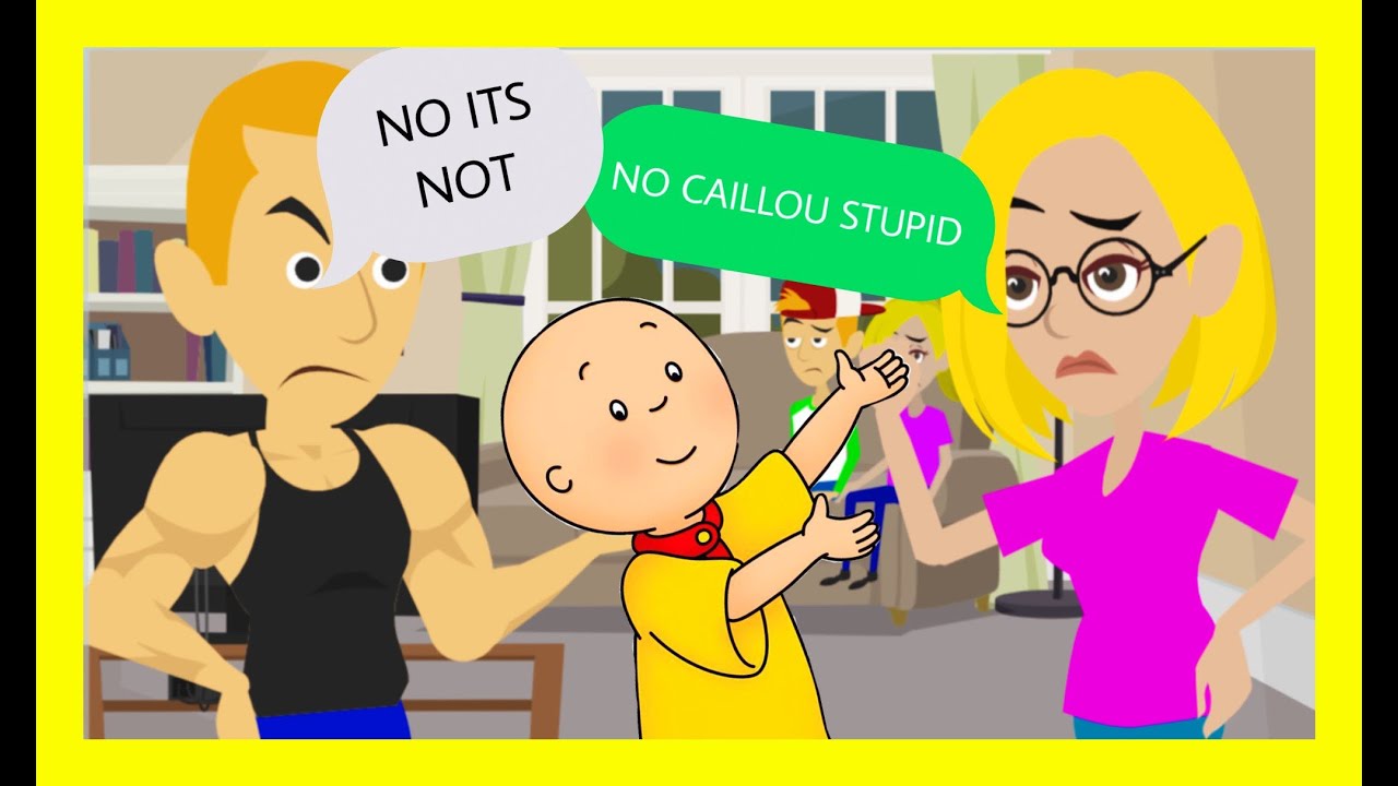 Childish Dad Wants To Watch Caillou - YouTube