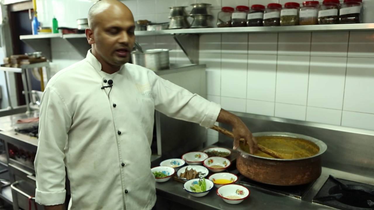 Haleem by Chef Anish at Sodabottleopenerwala Hyderabad - YouTube