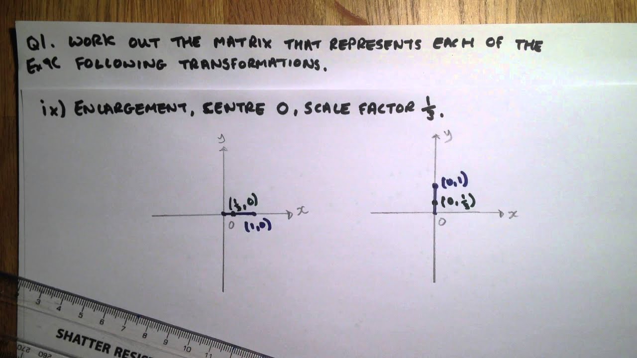 AQA Level 2 Further Mathematics Exercise 9C Question 1ix YouTube AQA Level 2 Further Mathematics Exercise 9C Question 1ix YouTube