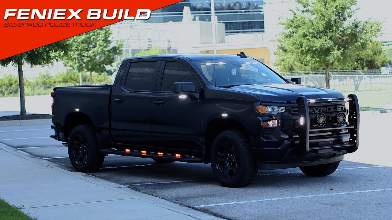 Feniex Build // Chevy Silverado 2025 Police Truck - YouTube