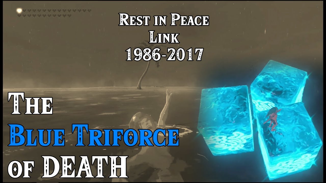 The Blue Triforce of DEATH! in The Legend of Zelda: Breath of the Wild ...