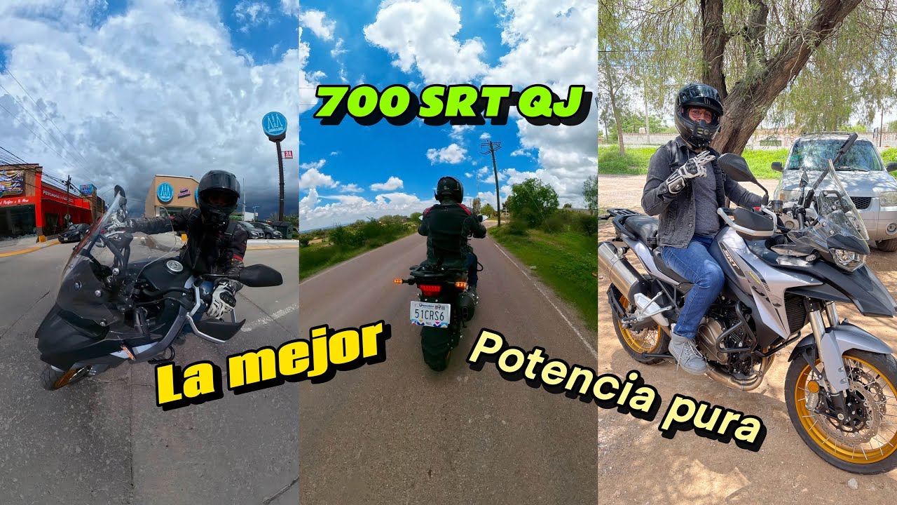700 Srt QJ me enamoré de esta moto - YouTube