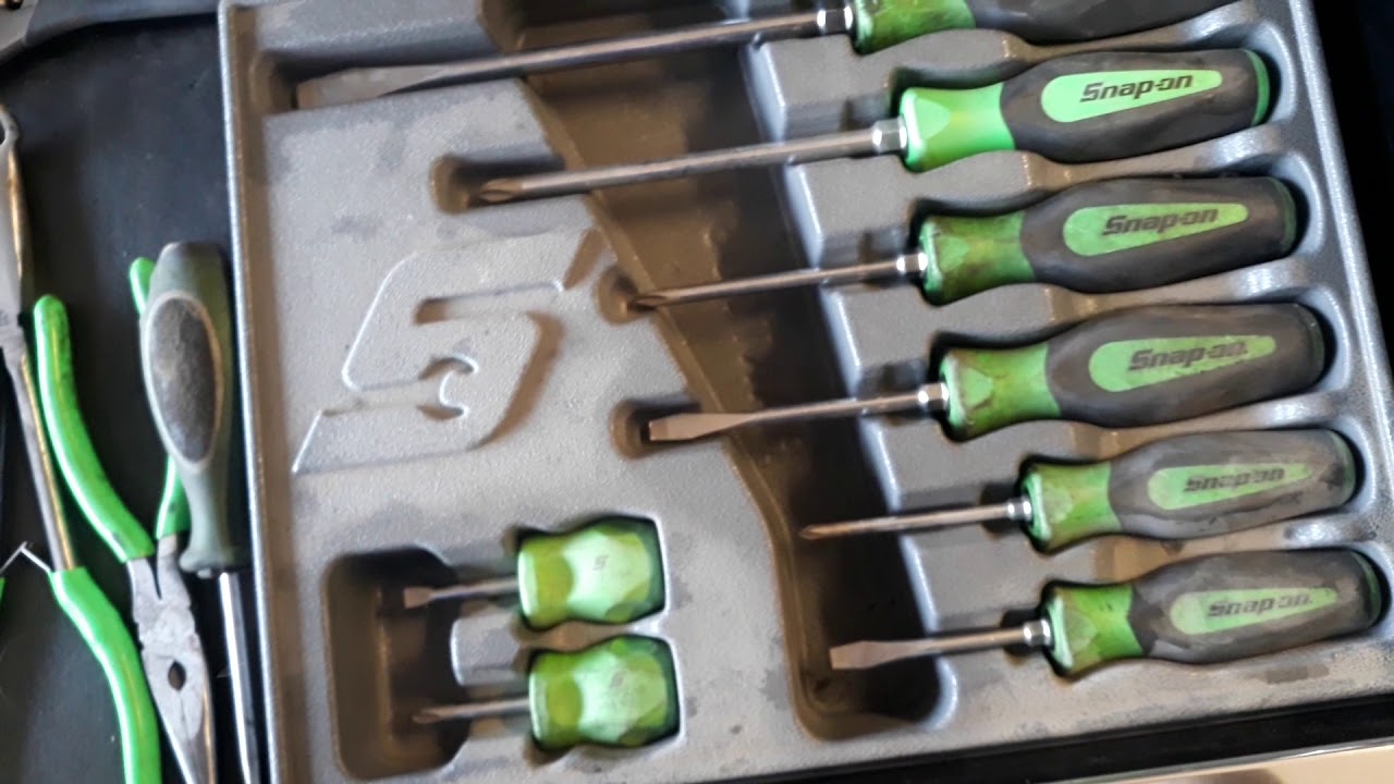 Mac Tools tool cart tour - YouTube