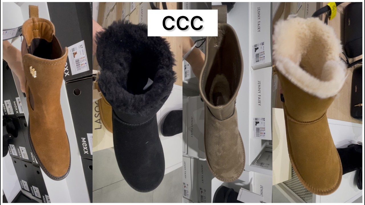 CCC BUTY JESIEŃ ZIMA NOWOŚCI TOREBKI BOTKI - YouTube