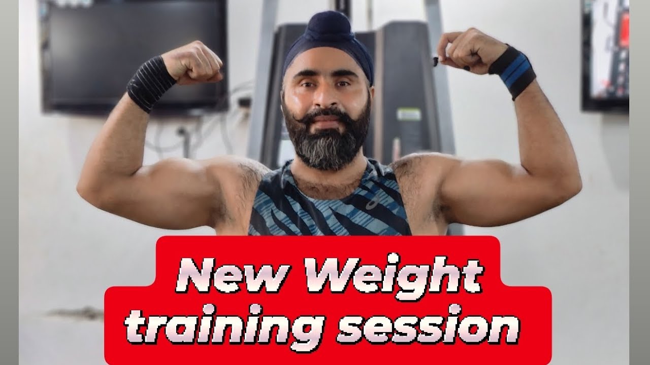 NEW WEIGHT TRAINING SESSION A DAY WITH ME IN GYM #gym - YouTube