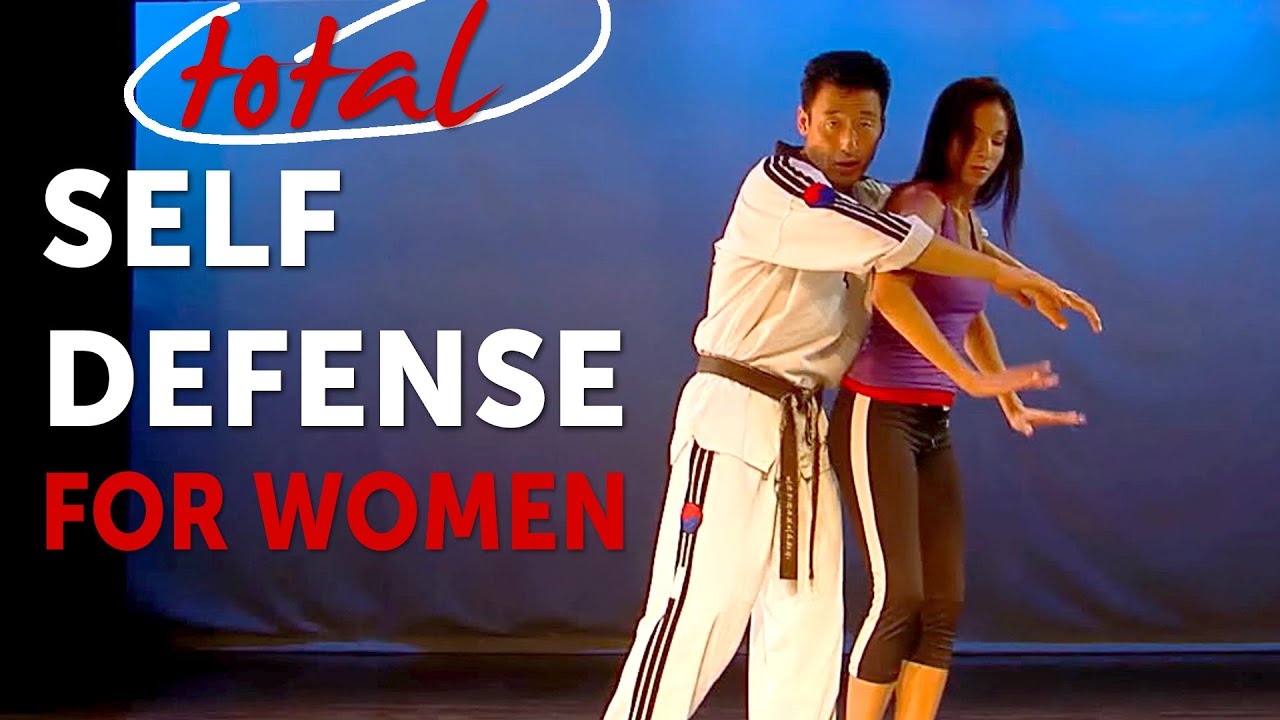 From TOTAL SELF DEFENSE for WOMEN Tae Kwon Do-based how-to with Master ...